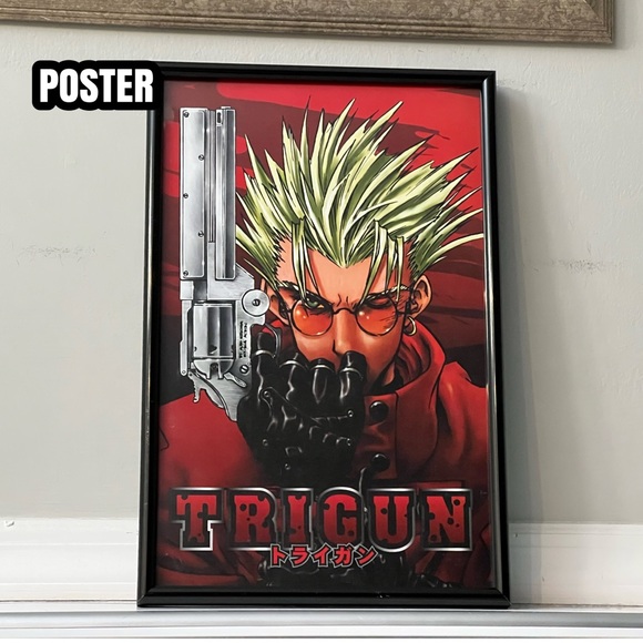 Art | Trigun Vash The Stamped Anime Art Poster | Poshmark